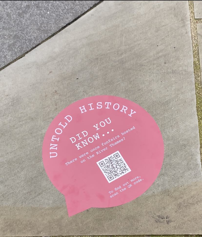 Discover the Shad Thames History Trail at Courage Yard - Potters Fields Park